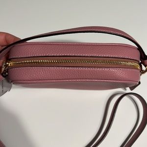 Coach | Bags | Coach True Pink Leather Mini Jamie Camera Crossbody Bag ...